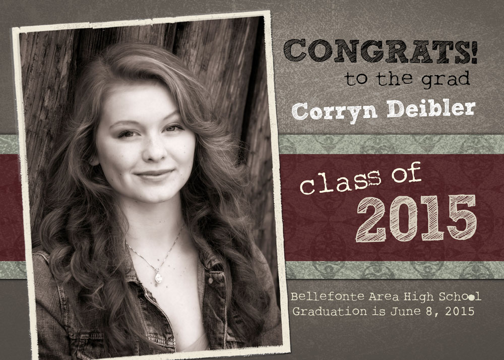 Graduation Announcements - J&A Photography